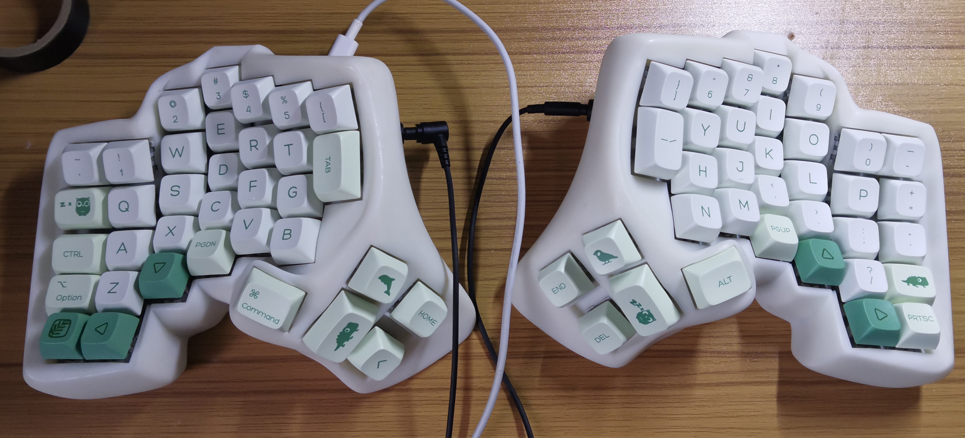 自制分体键盘 - ABXY YES!